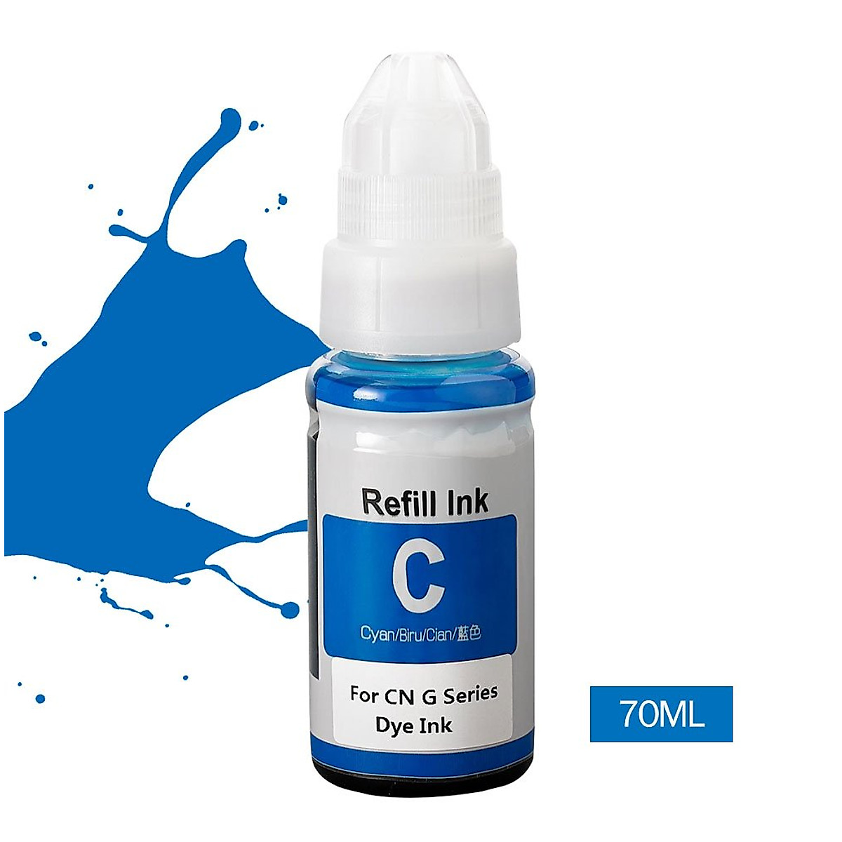 Printers Jack Compatible Canon GI-290 Refill Ink Bottle Kit for Canon PIXMA G4200, PIXMA G3200, PIXMA G4210, PIXMA G2200, PIXMA G1200 Printers