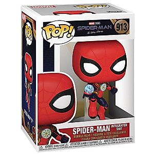 Spider-Man Marvel No Way Home in Integrated Suit Funko Pop! Vinyl Figure (Bundled with Compatible Pop Box Protector Case)