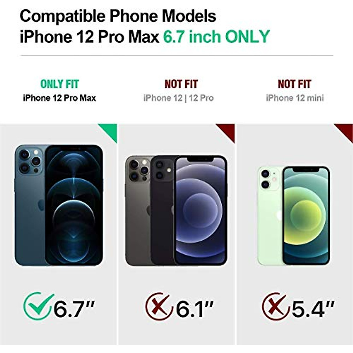 Poetic Spartan Series for iPhone 12 Pro Max 6.7 inch Case, Full-Body Rugged Dual-Layer Metallic Color Accent with Premium Leather texture Shockproof Protective Cover with Kickstand, Metallic Gun Metal