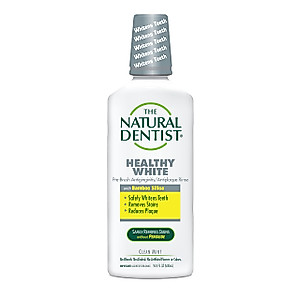 Natural Dentist Healthy White Pre-Brush Mouth Wash, Clean Mint, 16.9 Ounce Bottle