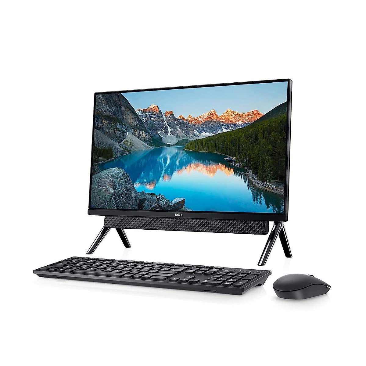 Dell Inspiron 24-5490 All-in-One Desktop, 23.8 Full-HD (1920 x 1080), Touchscreen, Intel Core 10th Gen i5-10210U, 12GB ( 1x4GB) RAM, 256GB SSD 1TB Hard Drive, Windows 10 (Renewed)