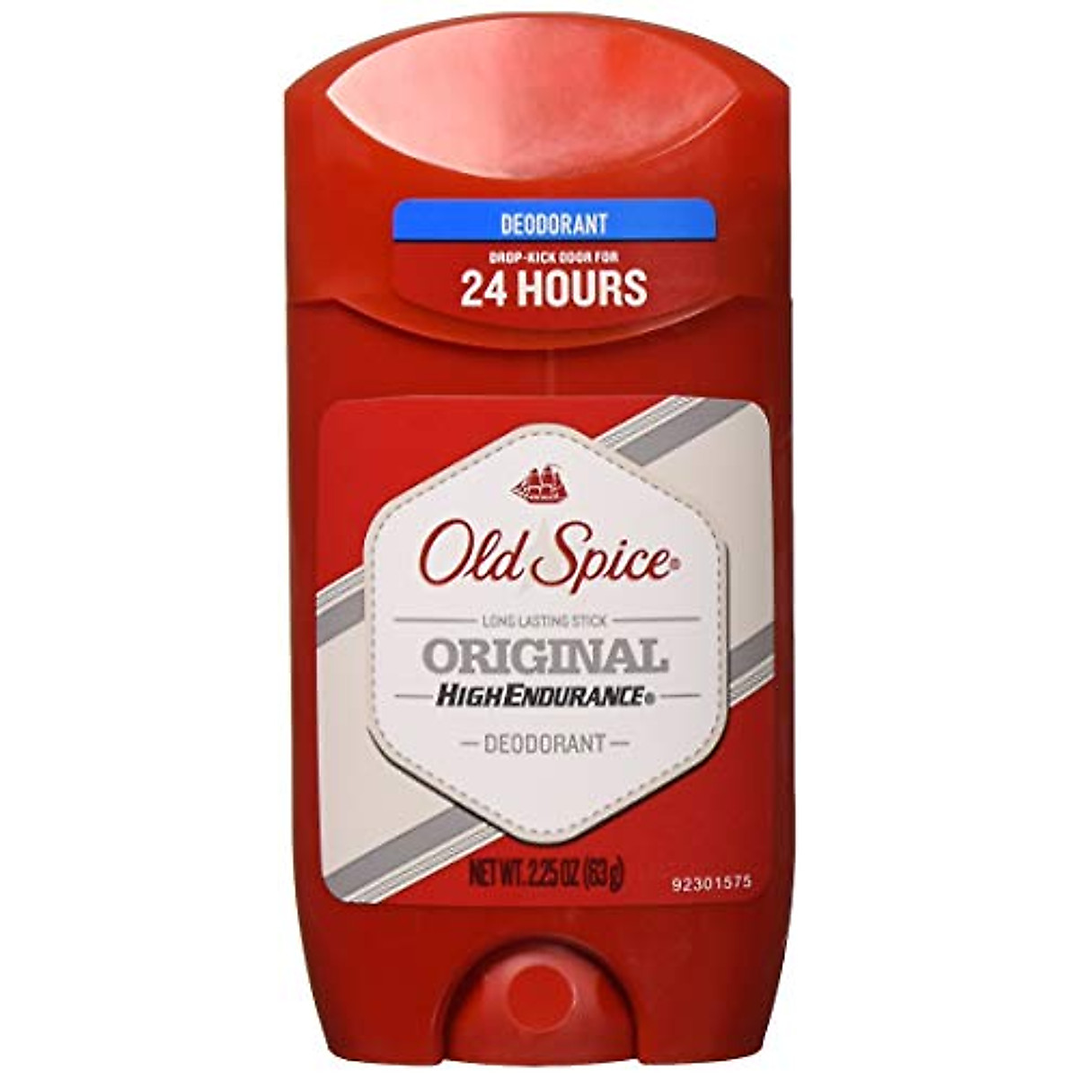 Old Spice High Endurance Original Scent Men's Deodorant, 2.25 Oz (Pack of 6), Red