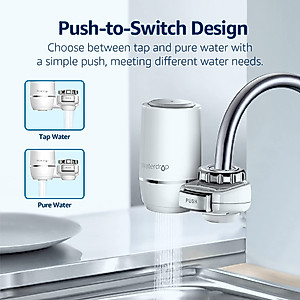 Waterdrop WD-FC-02 Ultra Filtration Faucet Water Filter & Ultra Filtration Faucet System Replacement Filters