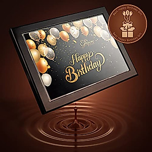 Chocolate Cookies Birthday Gift Basket for Men and Women - Gourmet Chocolate Happy Birthday treats for Food Gifts, Chocolate Gift Box by Empire Delights, 12 Count