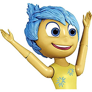Mattel Disney and Pixar Inside Out Anger & Joy Action Figures, Posable Character in Signature Look, Collectible Toy Set
