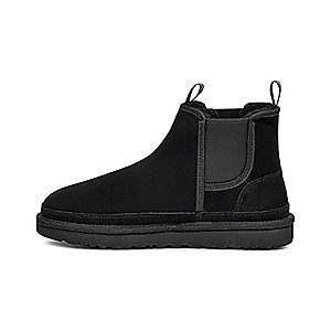UGG Men's Neumel Chelsea Boot, Black, Size 10