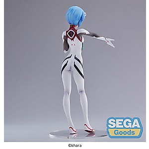 Sega Neon Genesis Evangelion: Rei Ayanami Hand Over/Momentary White (Tentative Name) (3.0+1.0) Thrice Upon a Time SPM Figure