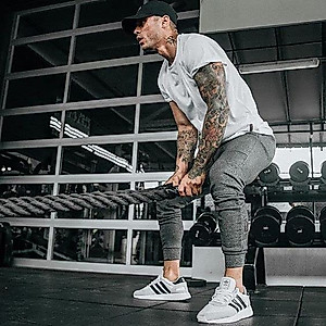 COOFANDY Men 3 Pack Workout Shirt Short Sleeve Gym Bodybuilding Muscle Shirts Base Layer Fitness Tee Top