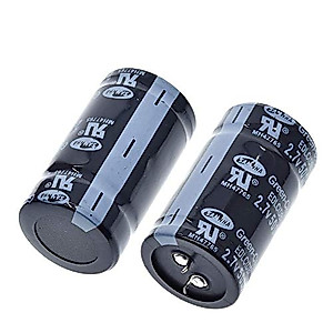 2.7V 500F Capacitor Farad Capacitor 35mm 60mm, Super Capacitor Drops Automobile Capacitor Through General Orifice 2Pcs