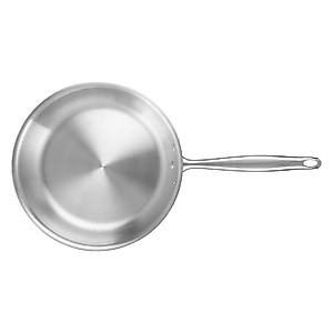 WINCO Tri-Ply Frying Pan, Silver