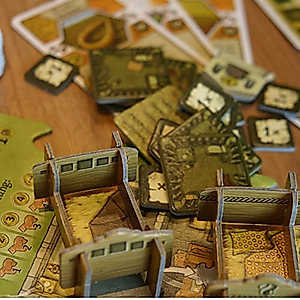 Agricola (Revised Edition) Farmers of The Moor Expansion | Strategy Game for Adults and Teens | Advanced Board Game | Ages 12+ | 1-4 Players | Avg. Playtime 90 Minutes | Made by Lookout Games