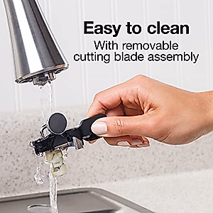 Proctor Silex SureCut Electric Automatic Can Opener for Kitchen with Stainless Steel Blade, Twist-off Easy-Clean Lever, Cord Storage, Extra Tall, Silver (75225)