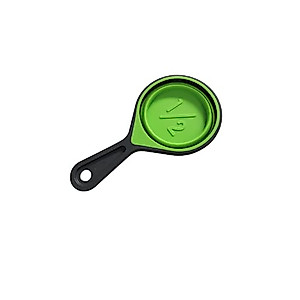 Collapsible Silicone Measuring Cups with 60ml/80ml/125ml/250ml - 4 Piece Set Kitchen Measuring Tools (4 Colors)