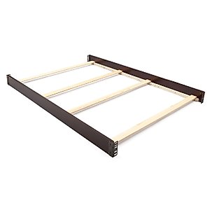 Full-Size Conversion Kit Bed Rails for Lancaster Crib by Delta Children - #0050 (Dark Chocolate - 207)