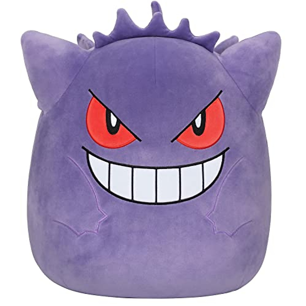 Squishmallows Pokemon 14-Inch Gengar Plush - Add Gengar to Your Squad, Ultrasoft Stuffed Animal Large Plush, Official Kelly Toy Plush