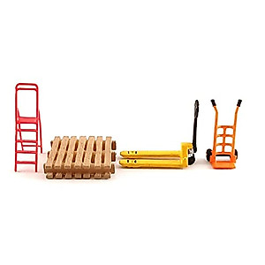 Esquirla 2X 1/64 Scale Car Repair Shop Layout Diorama Model Accessory Toy