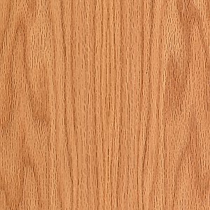 Wood-All Red Oak Wood Veneer Sheet, Plain Sliced/Flat Cut, 24x96, A Grade, 10 mil Paperback