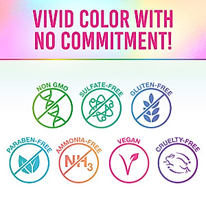 Punky Temporary Hair Color Spray, Lynx Pink, Fast-Drying, Non-Sticky, Non-Damaging, Travel Size Hair Dye for Instant Vivid Hair Color, 3.5 oz