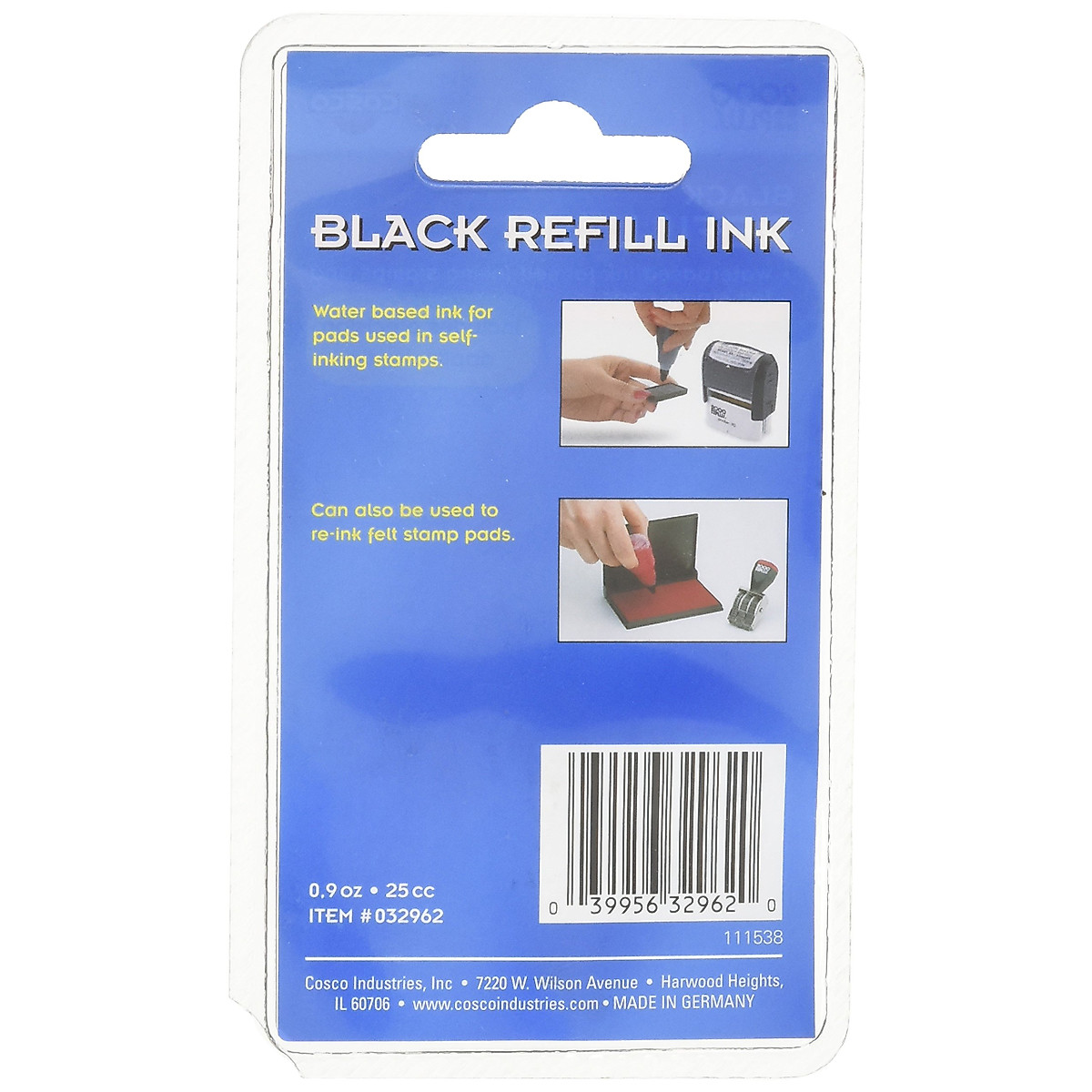 2000 PLUS Self-Inking Refill Ink - Black