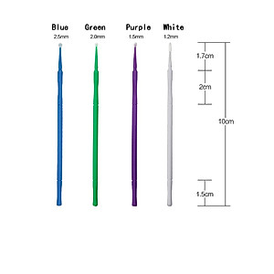 Micro Applicator Brushes Disposable Micro Brushes Swab Applicators for Dental/Oral/Makeup 400pcs