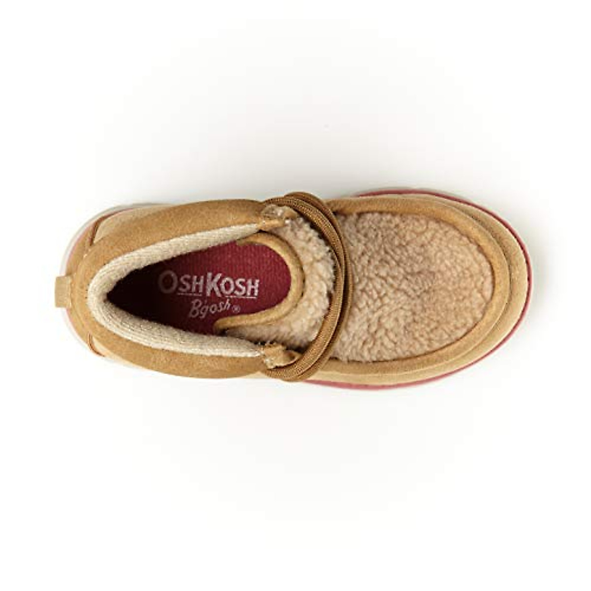 OshKosh B'Gosh Girls' MAYPLE Boot Snow, Tan, 12 medium US