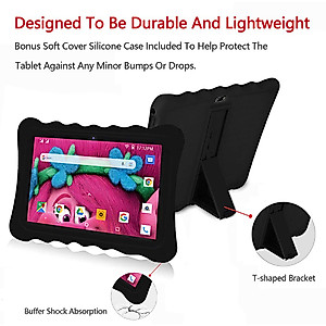 Tablet Case for 10 inch, Anti-Slip Soft Silicone Case, Compatible with Hoozo 10, CHENEN P1 P2, Manjee 10, KUBI T60, FLYINGTECH 10, Winsing 10, WECOOL 10.1, Lectrus 10.1