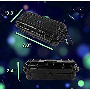 CASEMATIX Thermal Camera Case Compatible with FLIR One Pro and Gen 3 Thermal Imager Topdon Tc002C Fluke TC01B TC01A Thermal Imaging Cameras for IOS and Android, Waterproof Case Also Fits Cables