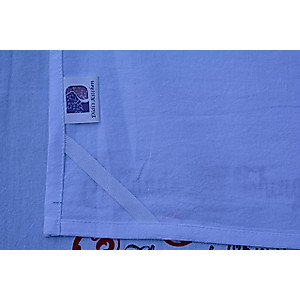 Cotton Kitchen Flour Sack Dish Towels w/Religious Quotes 5 pcs