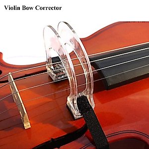 Violin Bow Collimator 1/8 4/4 / 1/2 4/4 Violin Bow Corrector Guiding Tool for Beginner Training Practice(1/2 4/4)
