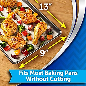 Reynolds Kitchens Pop-Up Parchment Paper Sheets, 10.7x13.6 Inch, 120 Sheets