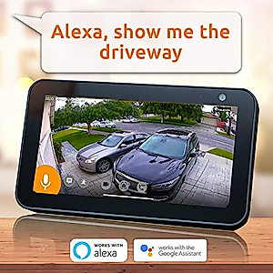 TOUCAN Wireless Indoor/Outdoor Battery Powered Security Camera, Weatherproof, Night Vision, AI Motion Detection, 2-Way Audio, Works with Alexa & Google Home, 1080P, No Subscription or Hub Required