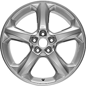 Factory Wheel Replacement New 18in 18x8 Premium Aluminum Alloy Wheel Rim for Ford Fusion 2013 2014 2015 2016,ALY03959U25N,Direct Fit-OE Specs,Metallic Silver