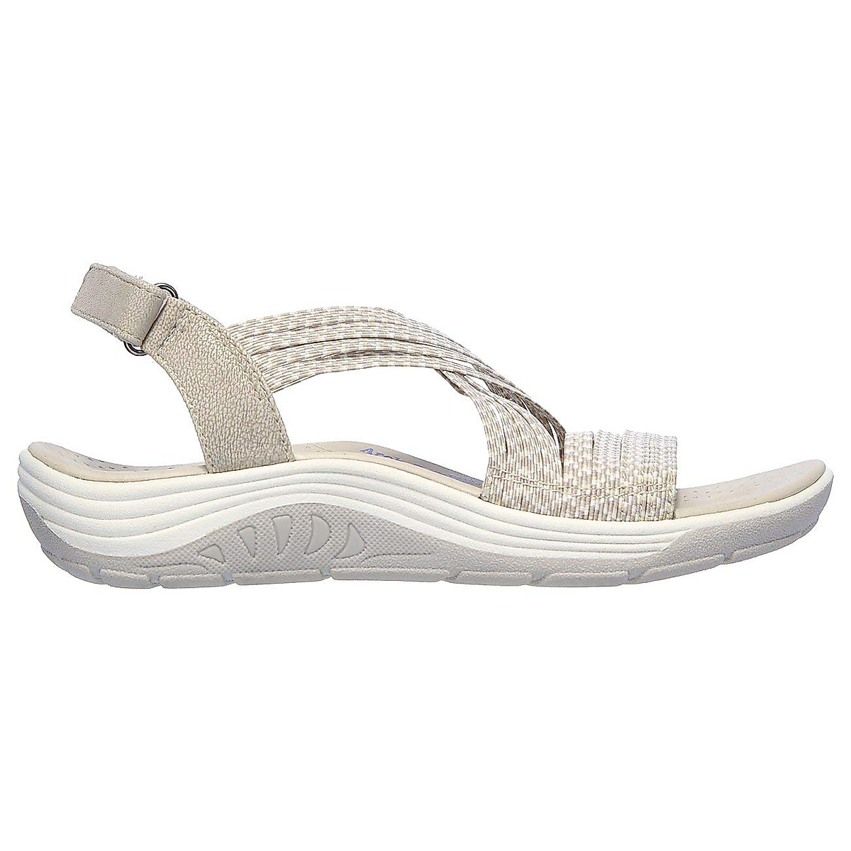 Skechers womens Sporty Sport Sandal, Natural, 7 US