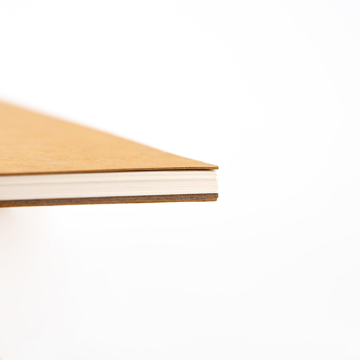 DSTELIN 10 inch x 7.5 inch, 100GSM, Blank Spiral Notebook, 3-Pack, Soft Cover, Sketch book, 100 Pages / 50 Sheets, with writing backboard, (Brown)