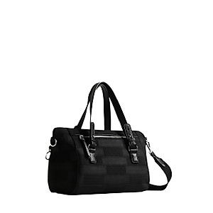 Desigual woMens Casual Hand Bag, Black, U US
