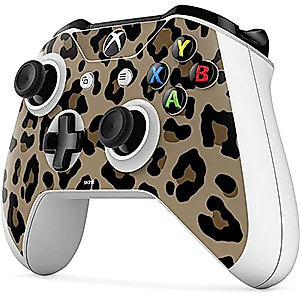 Skinit Decal Gaming Skin Compatible with Xbox One S Controller - Officially Licensed Originally Designed Leopard Print Design