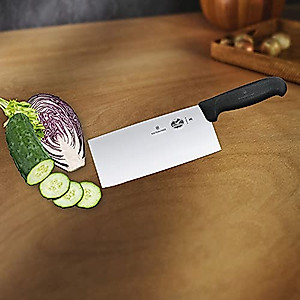 Victorinox 7" Chinese Classic Chefs Knife Stainless Steel Cleaver Butcher Knife Fibrox Handle Swiss Made
