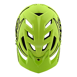 Troy Lee Designs A1 Drone Helmet - Adult Drone Glo Green, X-Small