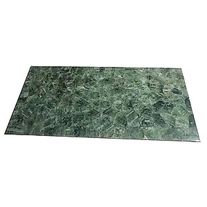 36 x 60 Inches Unique Resin Art Office Meeting Table Top Marble Rectangle Dining Table from Indian Ancient Art and Crafts