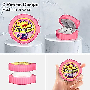 2PACK Cute Case for Galaxy Buds 2 Case (2021)/Galaxy Buds Pro Case (2021)/Buds Live Case (2020),3D Cartoon Kabi&Bubble Gum Silicone Protective Cover for Samsung Buds Pro/Buds 2/Buds Live Charging Case