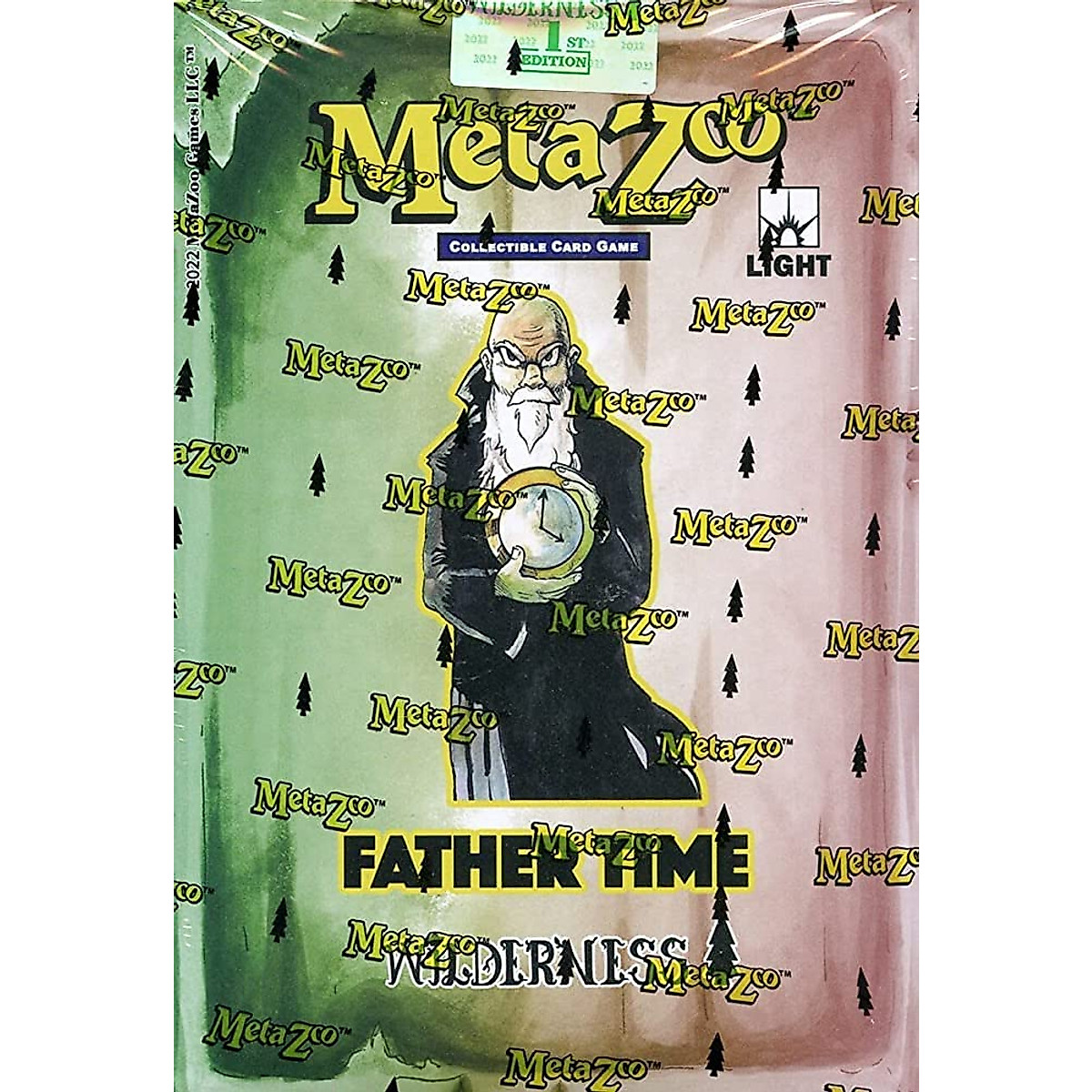 MetaZoo Trading Card Game Cryptid Nation Base Set Father Time Wilderness Theme Deck [1st Edition]