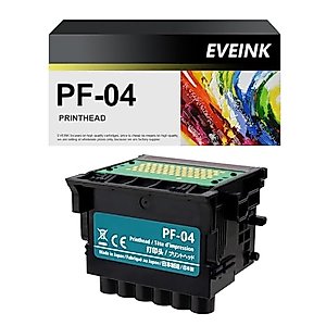 EVEINK PF-04 PF04 Printhead Remanufactured Work with Canon iPF780 iPF785 iPF685 iPF680 iPF670 Printers.