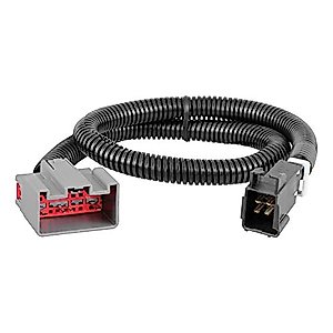 CURT 51433 Quick Plug Electric Trailer Brake Controller Wiring Harness, Select Ford F-Series Super Duty, E-Series, Expedition, Lincoln Navigator