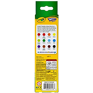 Crayola Twistables Colored Pencils, Gift for Kids, 12ct