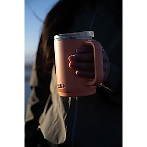 CamelBak Thrive Leak-Proof 32 oz Mug, Insulated Stainless Steel - For travel, coffee, tea, hot beverages - Spill Proof Cup-holder Compatible, Moss