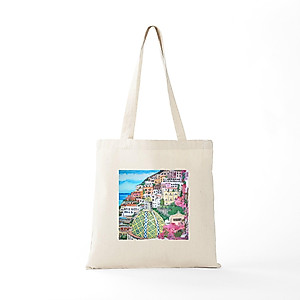 CafePress Positano, Italy Tote Bag Canvas Tote Shopping Bag