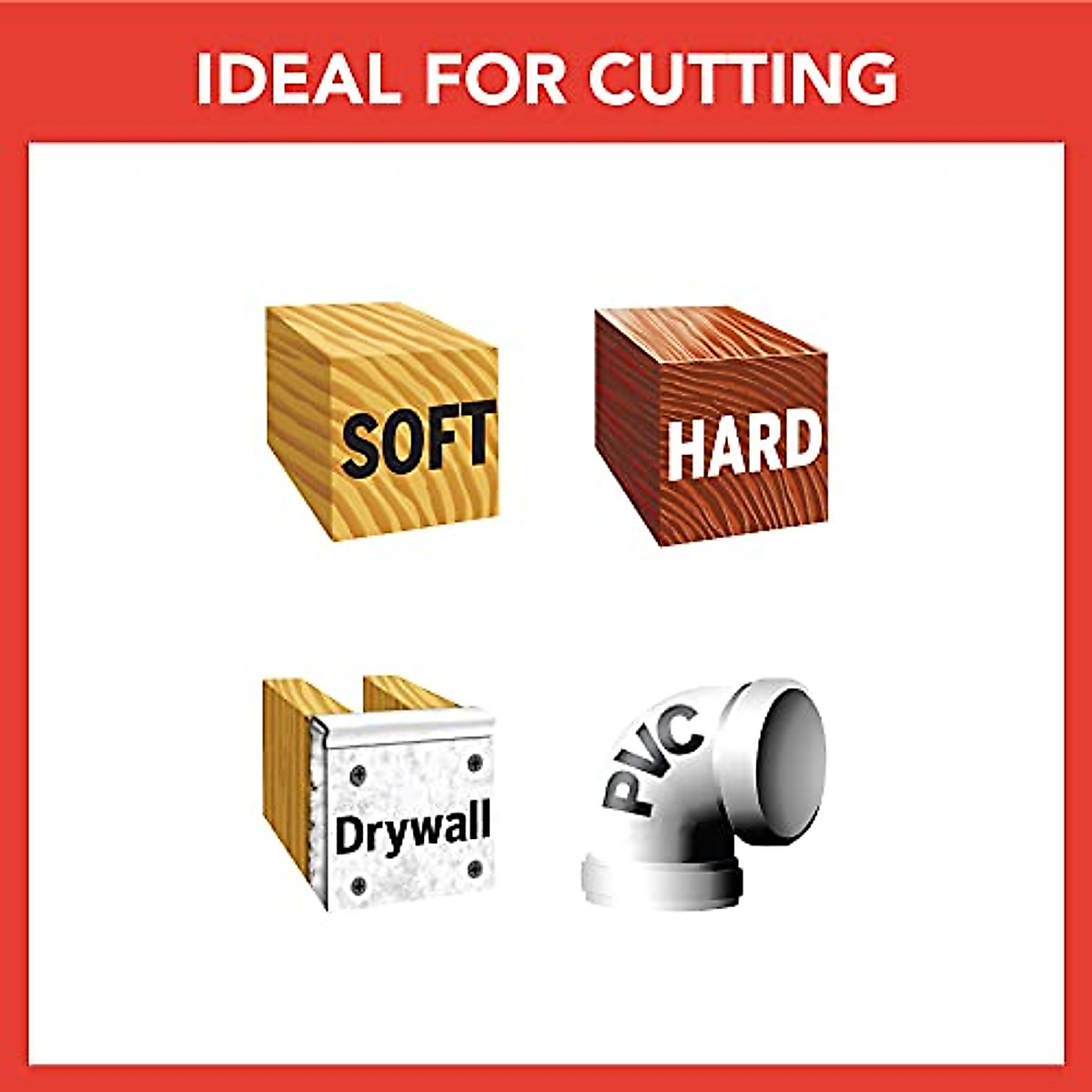 Dremel MM480B 3-Pack Wood & Drywall Oscillating Tool Blades, High Carbon Steel Flush Cut Saw Blades, Universal Quick- Fit Interface Fits Bosch, Makita, Milwaukee, and Rockwell