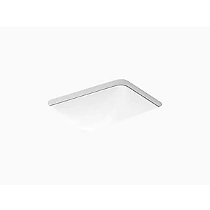 Bathroom Sink by KOHLER, Undermount Bathroom Sink, Caxton Collection, White, K-EC20000-0