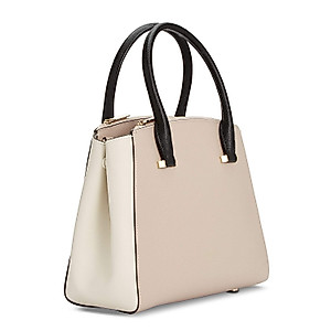 kate spade new york Sydney Double Zip Leather Satchel, Tusk Multi