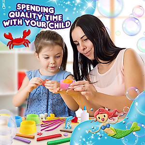 Goodyking Make Your Own Water Globe - Snow Water Stem Projects Diy Activities Glitters Supplies Perfect Arts And Crafts Clay For Girls Boys Kids Ages 4-6 4-8 6-8 8-12 + Years Old Materials Stuff Games